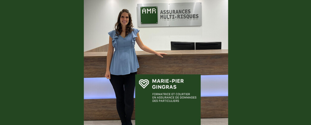 AMR Portrait d’employé : Marie-Pier Gingras